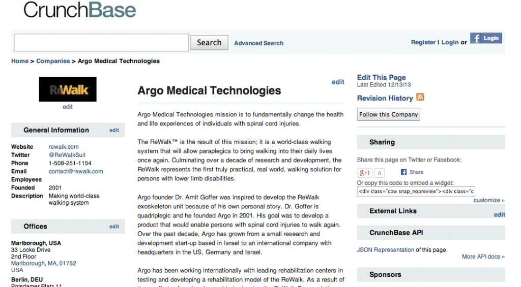 Zack's App of the Week: Crunchbase - OurCrowd Blog